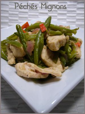 Poulet aigre piquant aux haricots verts | À Voir