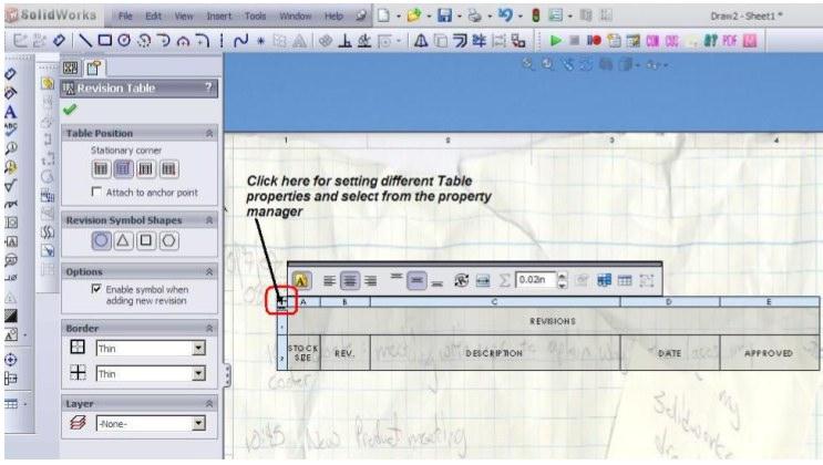SolidWorks Tips: How to make a Custom Revision Table - Paperblog