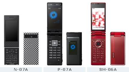 NTT Docomo dévoile sa nouvelle collection de mobiles 3G - Paperblog