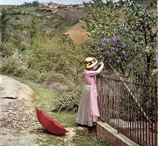 L’autochrome de frères Lumière - le premier procédé industriel de ...