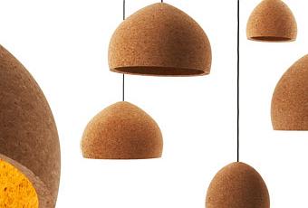 benjamin hubert studio :: eco-friendly cork lamp - Paperblog