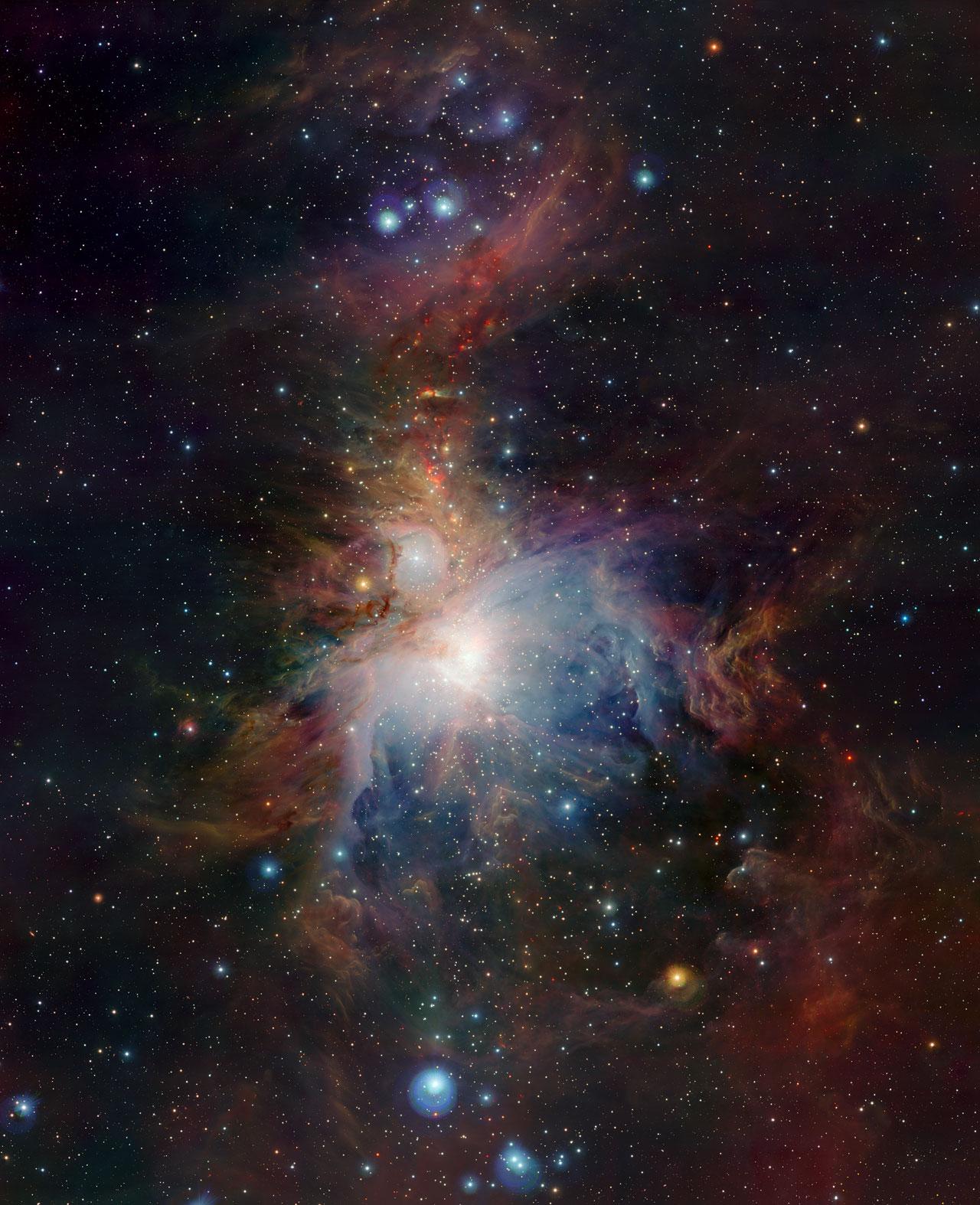 La nébuleuse d’Orion photographiée avec le nouveau télescope VISTA | À ...