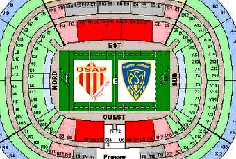 TOP 14 : Le plan du Stade de France pour la Finale - À Lire