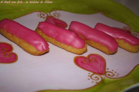Mini éclairs rose... | À Découvrir