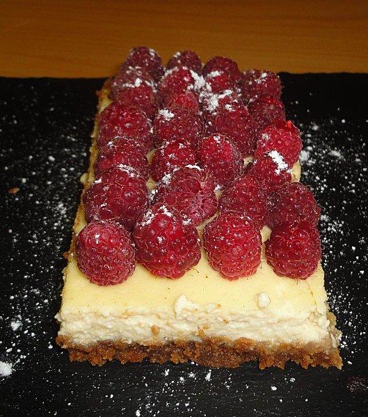 Cheesecake aux framboises - À Lire
