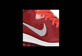 Nike LeBron 9 Low Team Red-Challenge Red-Wolf Grey | À Voir