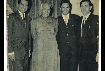 Filmfare vintage : Nehru, Dev, Dilip et Raj | À Voir