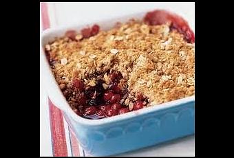 RECETTE du CRUMBLE de SPECULOS aux FRUITS ROUGES | À Voir