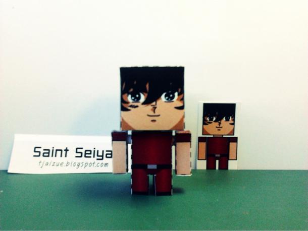 Papercraft Saint Seiya - Paperblog