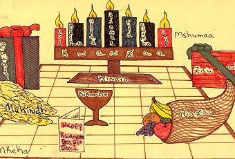 La fête des lumières panafricaine, Kwanzaa, et les animaux d'Afrique ...