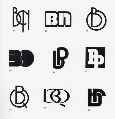 Alphabet de monogrammes - À Lire