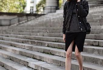 Cover your neck and show your legs - À Lire