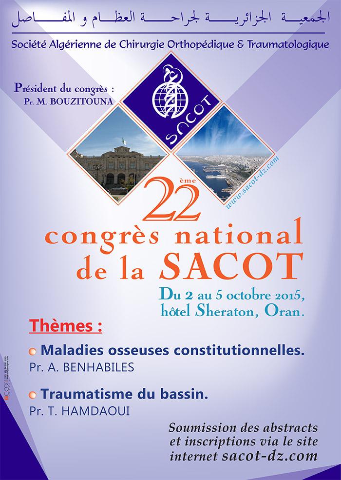22ème congrès national de la Société Algérienne de Chirurgie ...