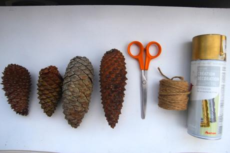3 DIY de Noel à réaliser avec des pignes de pins | À Découvrir