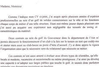 lettre de recours | À Voir