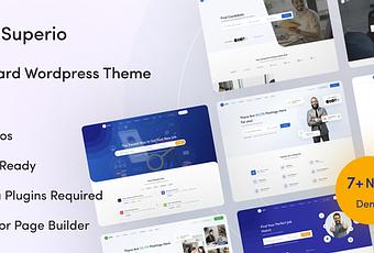 Superio – Thème WordPress pour site d’emploi | À Voir